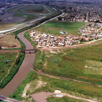 Vista aérea do Cajuru - março de 1999
