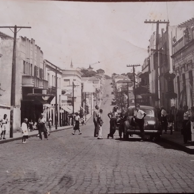 Rua Paraná, em Jacarezinho - Ano desconhecido